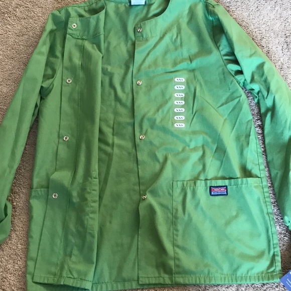 Cherokee | Jackets & Coats | Nwt Cherokee Originals Snap Front Scrub ...